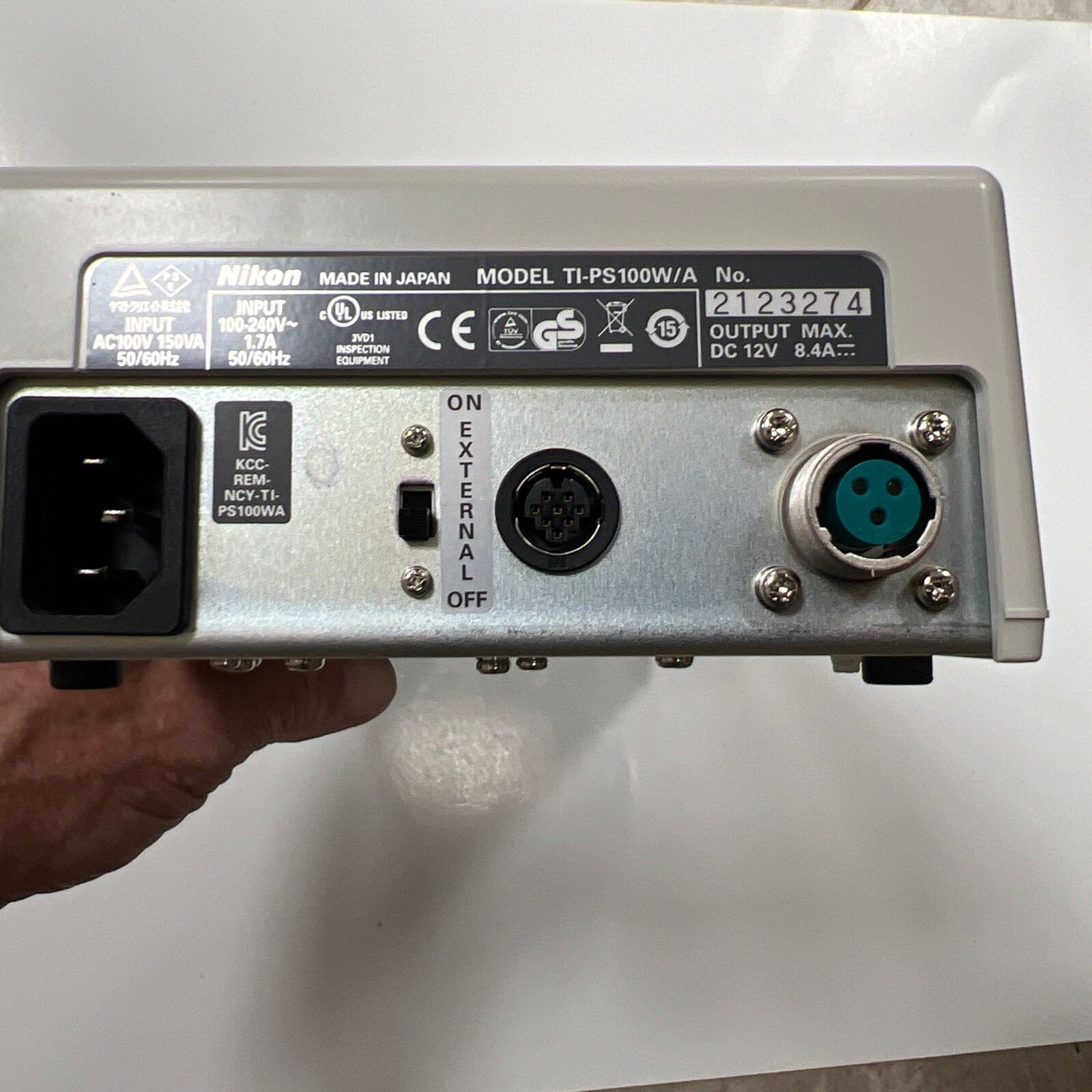 NIKON TI-PS100W/A Microscope Power Supply for sale online | eBay