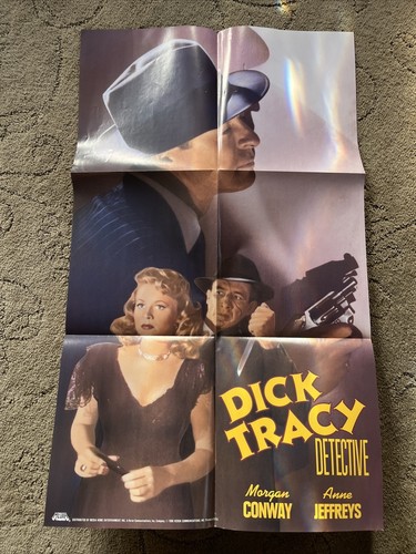 Dick Tracy Detective 1990 Morgan Conway Anne Jeffreys Media Poster New ...