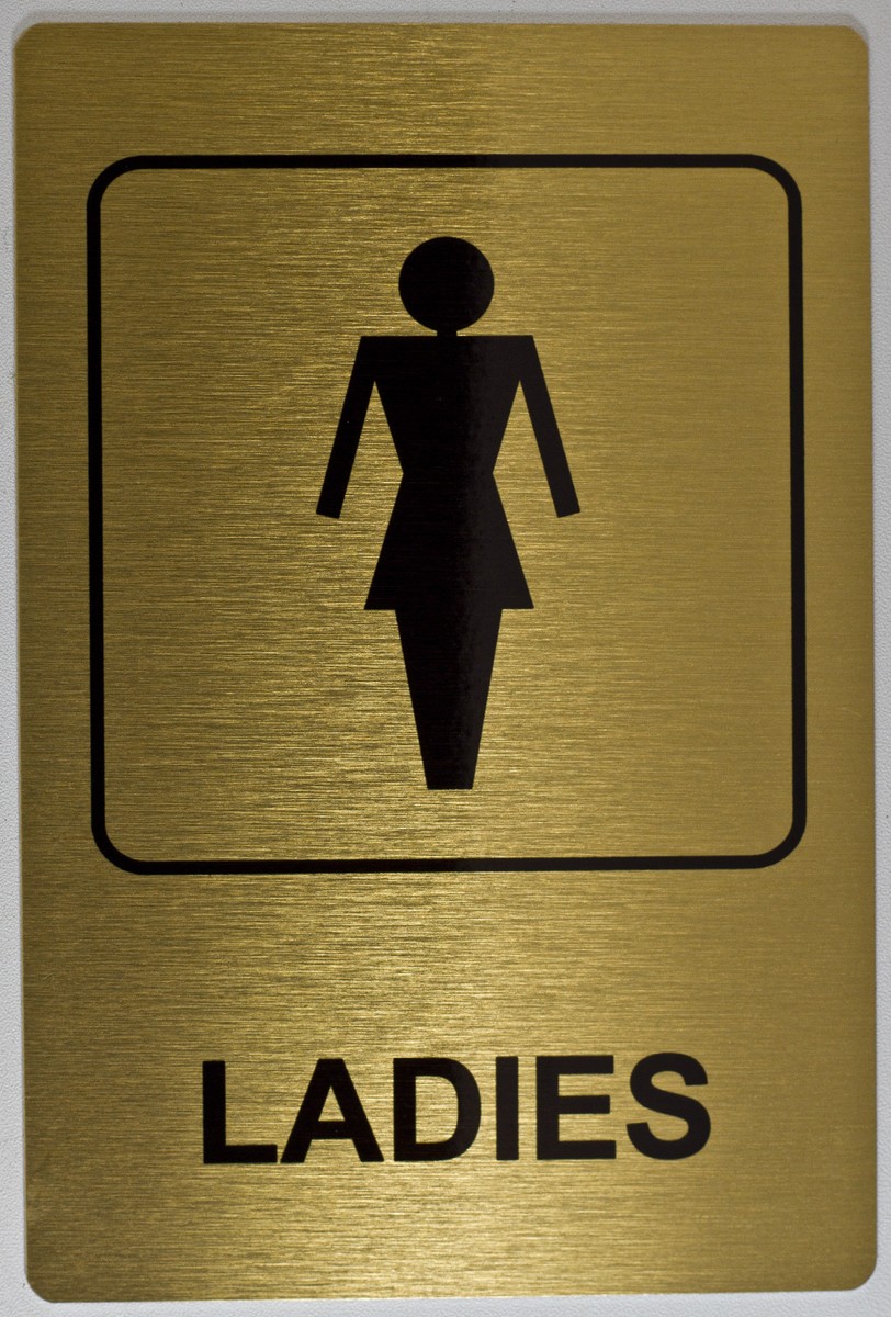Ladies Only Sign