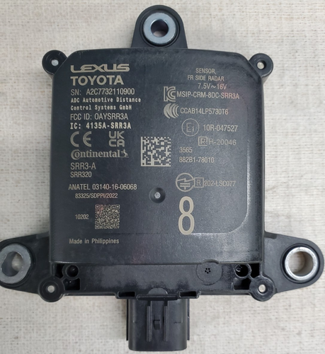 Lexus NX Radar Sensor Blind Spot Sensor 882B1-78010 | eBay
