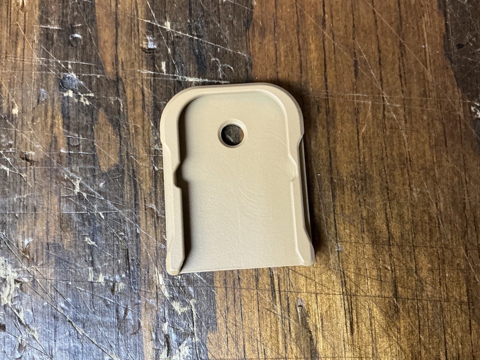 Bundle Backplate, Magbase x2 Glock 19 Magazine base "JIF” | eBay