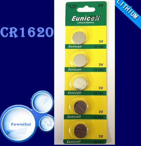 5 pieces CR1620 1620 DL1620 ECR1620 Card 3V High Energy Lithium Battery ...