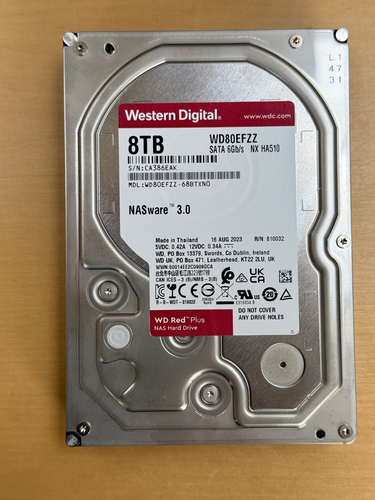 Western Digital Red 8TB (WD RED PLUS) NASWARE 3.0 WD80EFZZ | eBay