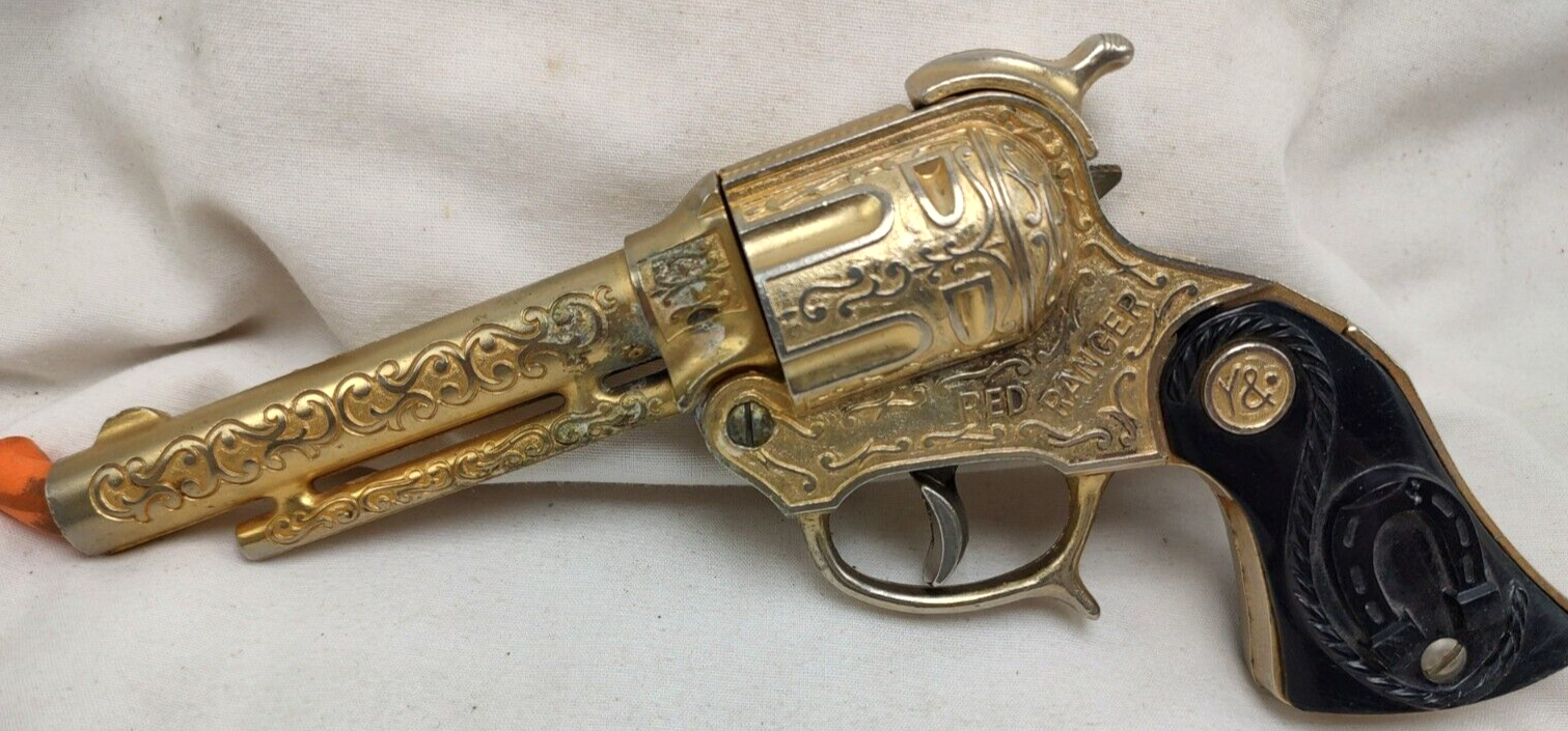 1955 Wyandotte Red Ranger Gold Plated Cap Gun Unfired! | eBay