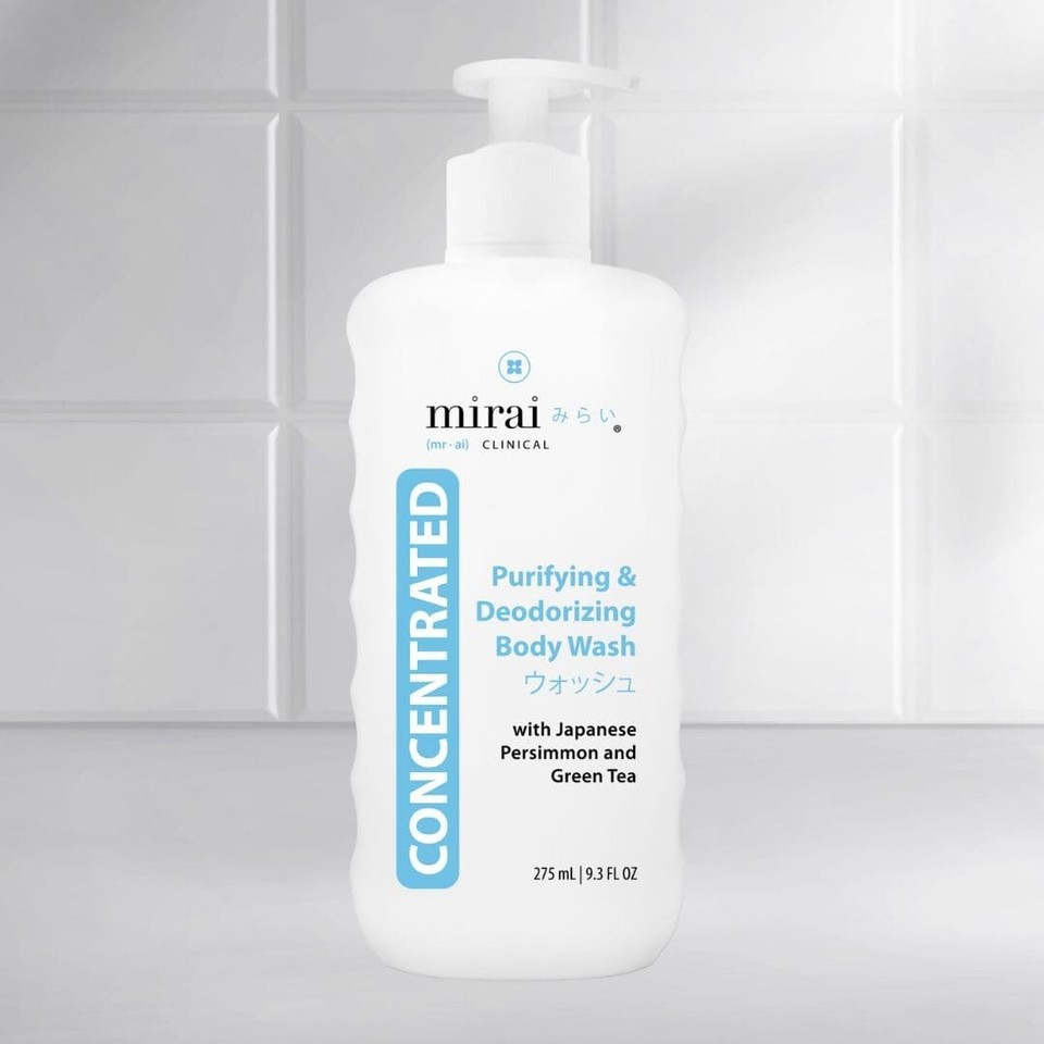 Mirai Clinical Body Wash for Strong Body Odor Renewing Body 9.3oz Exp ...