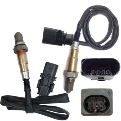 2X Up+Downstream Oxygen O2 Sensors 1&2 For 2011-2015 Audi A4 A5 Quattro ...