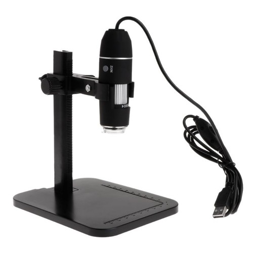 1600X 8 LED 2MP USB Digital Microscope Endoscope Magnifier Camera with ...