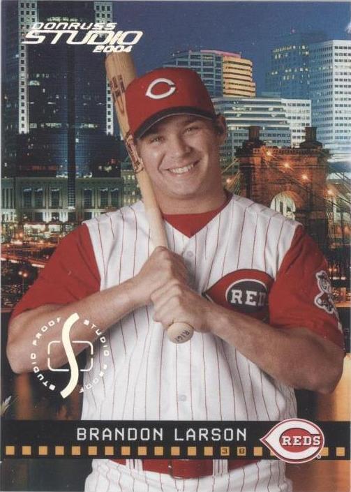 2004 Donruss Studio - Brandon Larson #59 Studio Proofs Silver /100 for ...