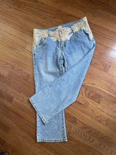 vintage cache jeans gold - Gem