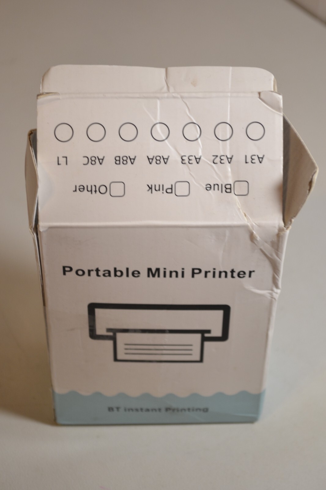 GOTO OGO Portable Mini Printer BT Instant Printing - BLUE | eBay