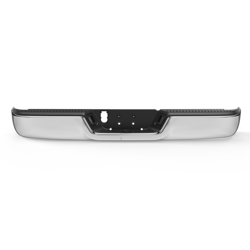 Chrome Rear Bumper for 09-18 Dodge Ram 1500 10-12 Ram 2500 3500 w/o ...