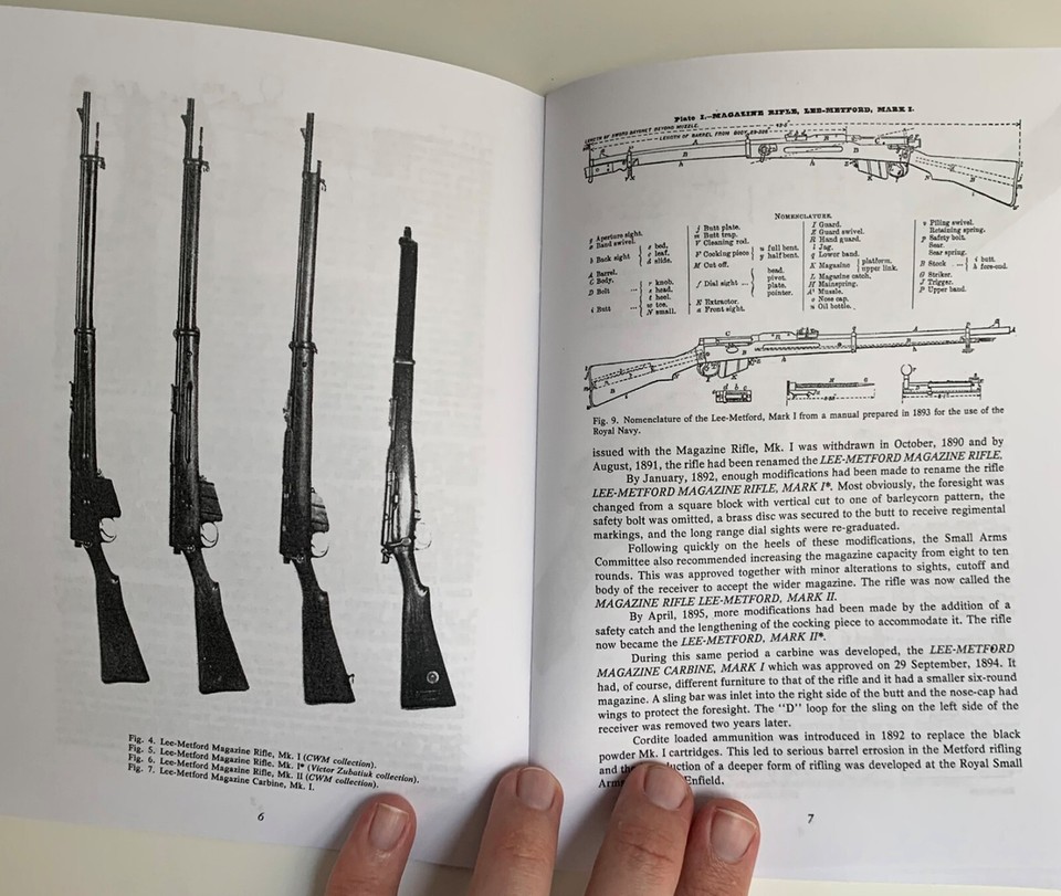 WW1 WW2 Lee-Enfield British Rifle Collectors Guide Identification Book ...