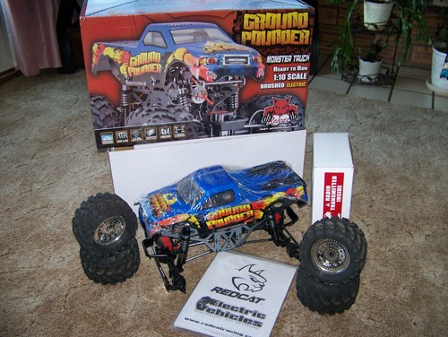 Redcat Racing 1/10 Ground Pounder 4x4 Monster Truck LOSI TRAXXAS HPI RC ...