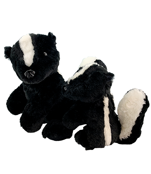 New 'Stinker' the Skunk 8-Inch Stuffed Toy â€“ Soft Plush Cuddly Animal ...