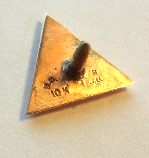 📌IAM solid 10K GOLD 35 YEAR PIN-INTERNATIONAL ASSOCIATION of ...