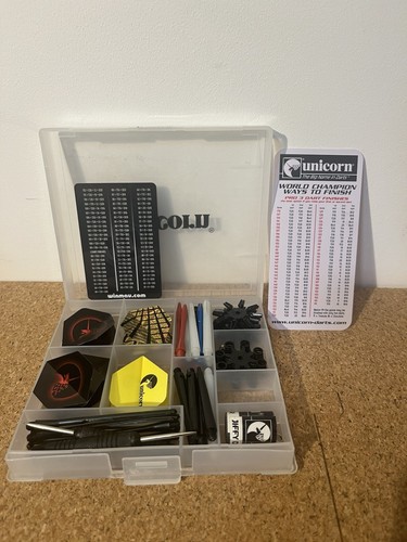 Unicorn Darts Set - 2x Darts + Lots of Attachments- See Pictures | eBay UK