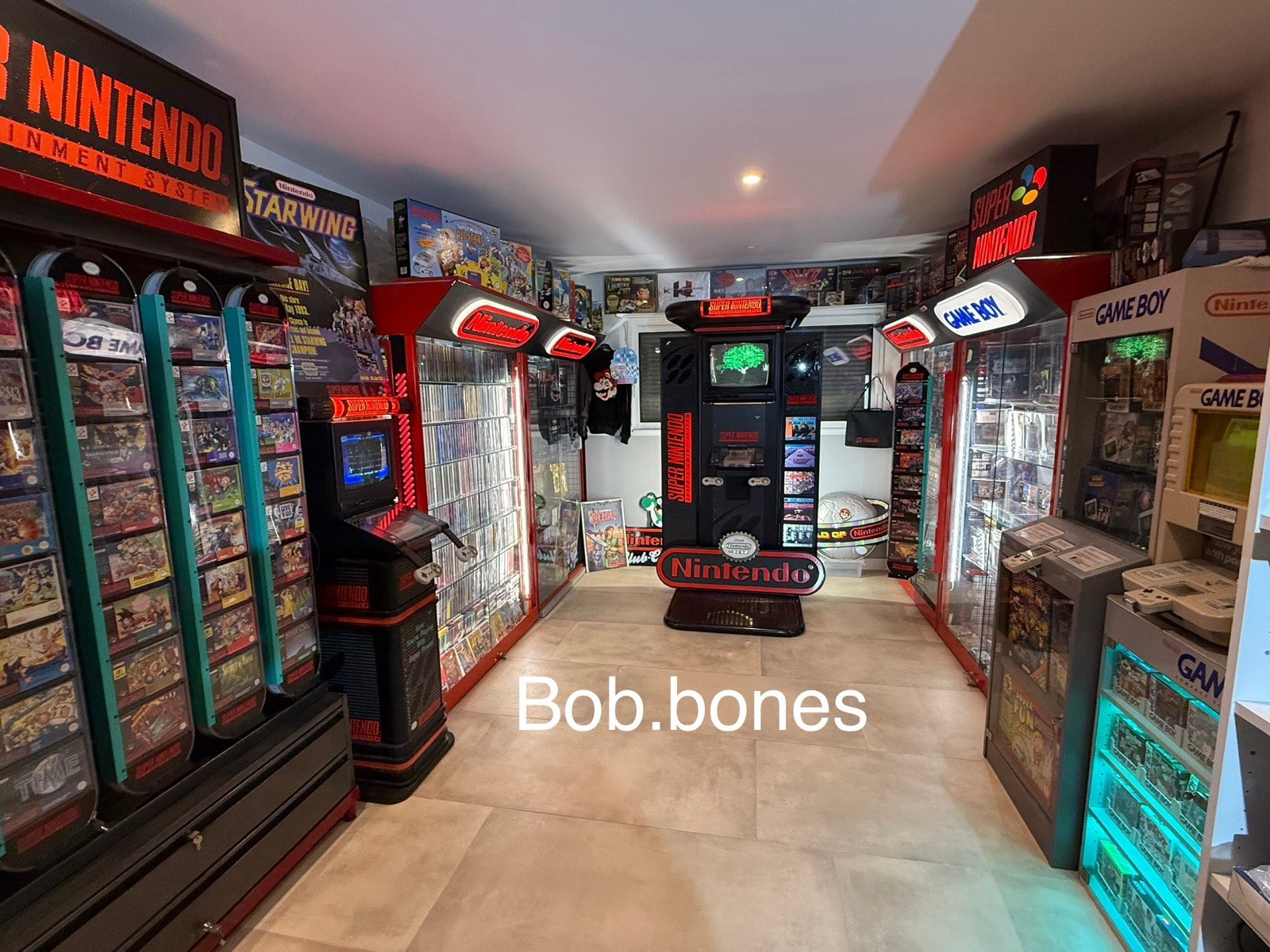 Extraordinary Collection NINTENDO NES SNES GAMEBOY KIOSK DISPLAY | eBay