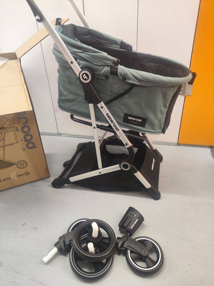 Beberoad T4 Pet Stroller for Small Medium Dogs Cats, 4 Wheels Foldable ...