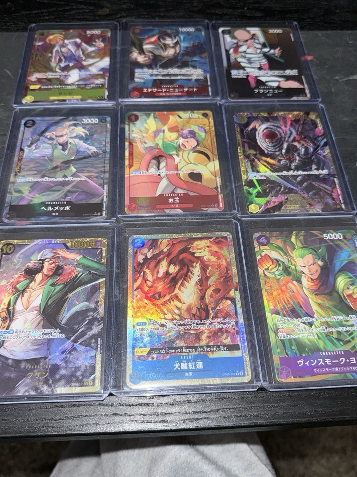 30 One Piece Japanese Alt Art /Sec Card Lot With Gold Don And 9 Don ...