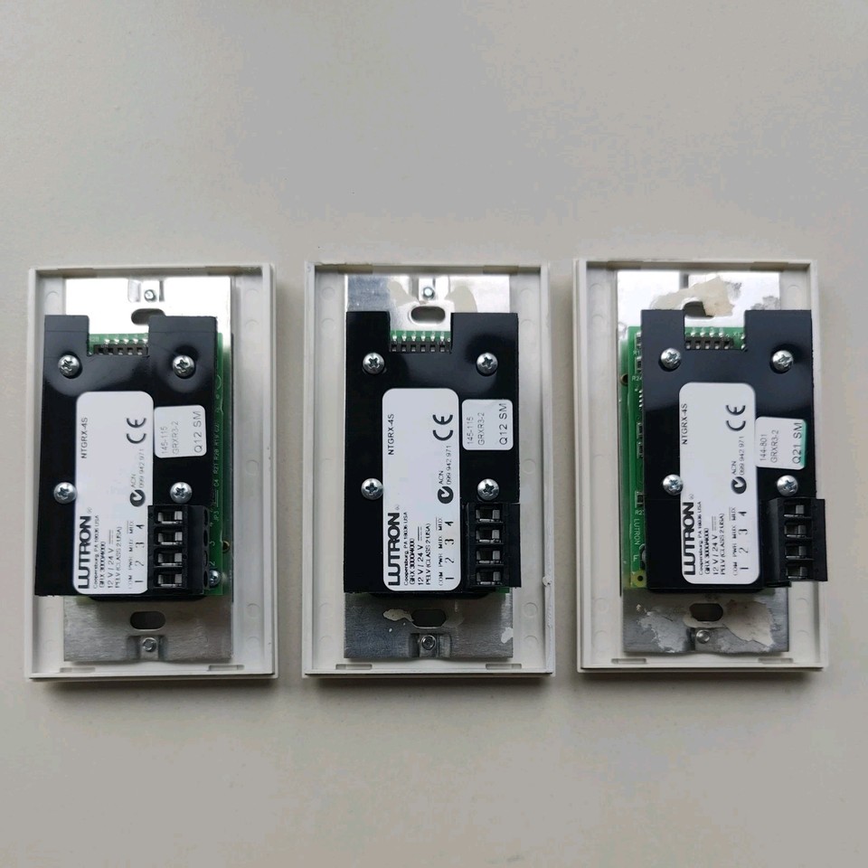 Lutron Switch NTGRX-4S 4-Scene with Off and Raise/Lower Wallstation ...