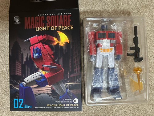 Magic Square MS-02 Ultra LIGHT OF PEACE MP Scale G1 Optimus Prime | eBay