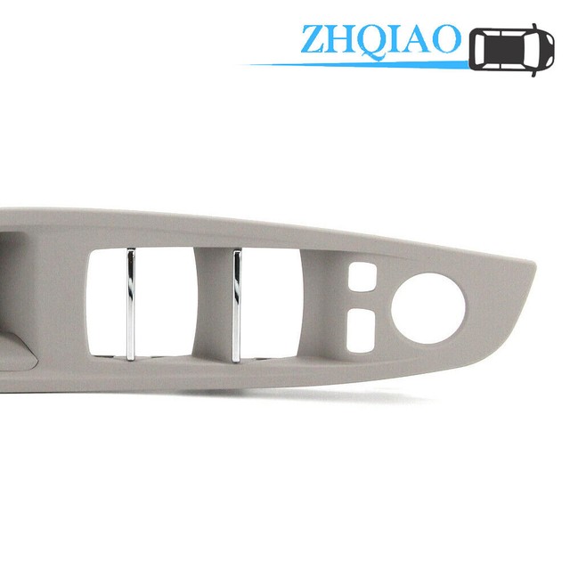 51417225877 Grey Inner Door Panel Handle Pull Cover Trim Fit BMW 5 ...
