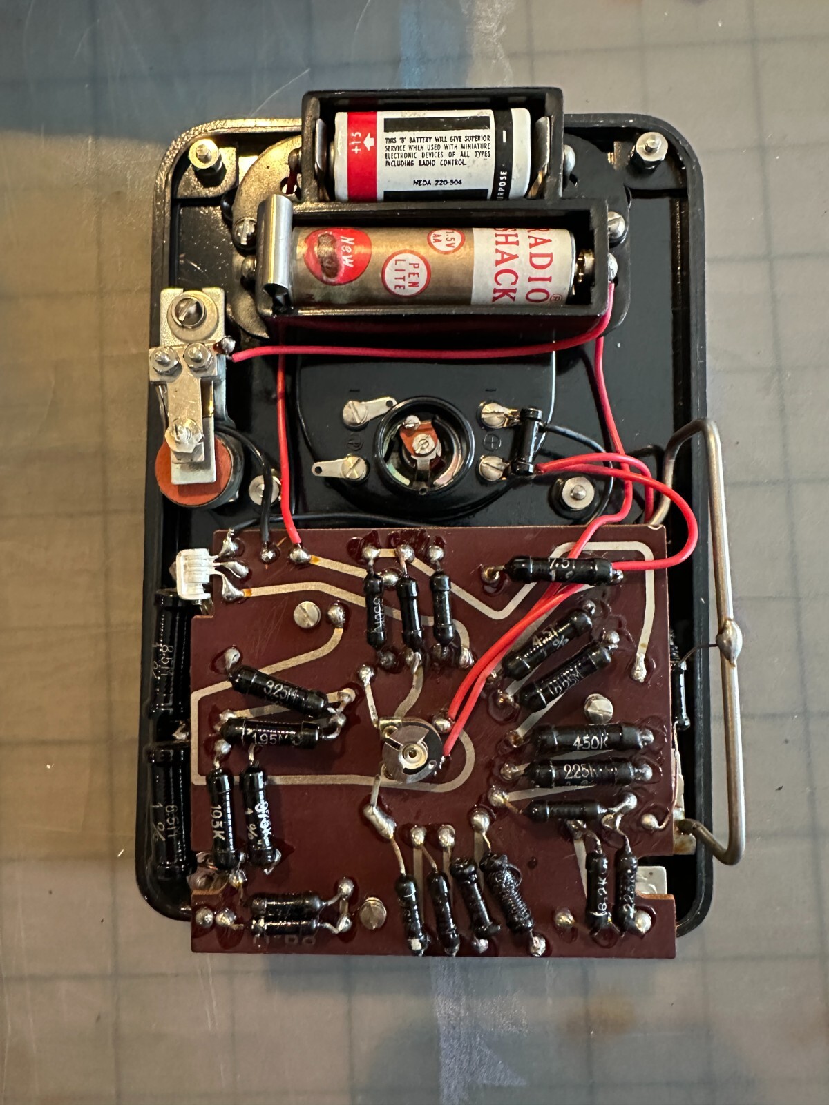 1960's Lafayette Volt/Ohm Meter, Model TE-60 Multimeter with New ...