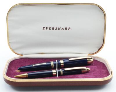 Eversharp J76 Skyline Demi Fountain Pen Set - Blue, 14k Manifold Medium (New) | eBay