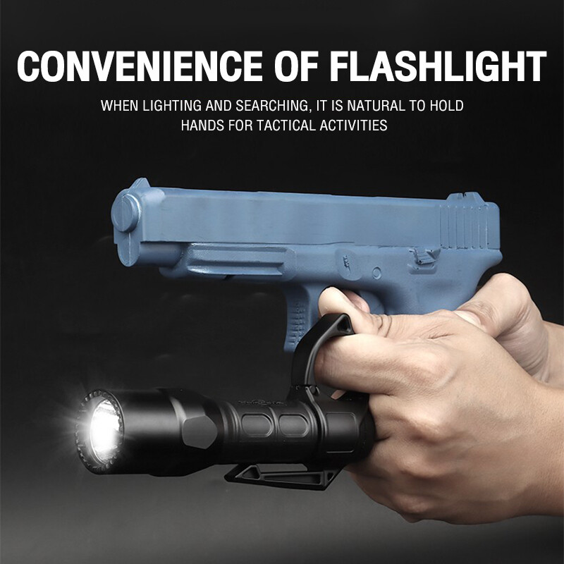 WoSporT Tactical Flashlight Ring Backup 22MM Caliber Surefire ...