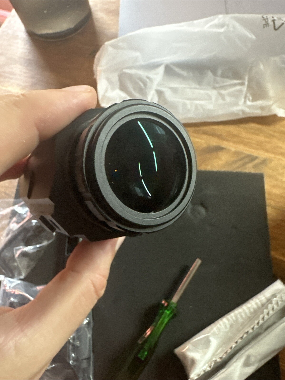 Feyachi M38 5X Red Dot Magnifier Flip to Side Mount Adjustable | eBay