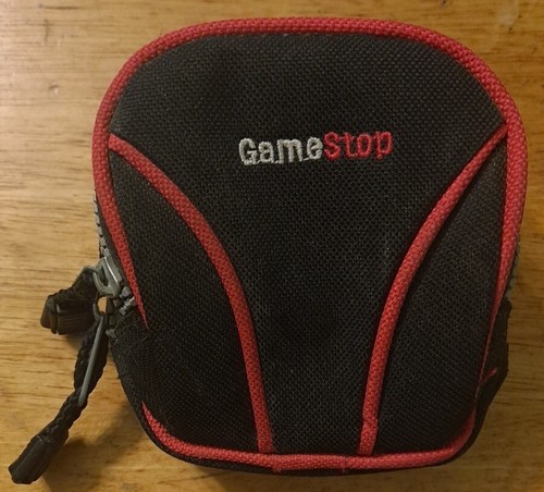 Vintage GameStop Protective Carrying Zip Case Nintendo Game Boy Advance ...