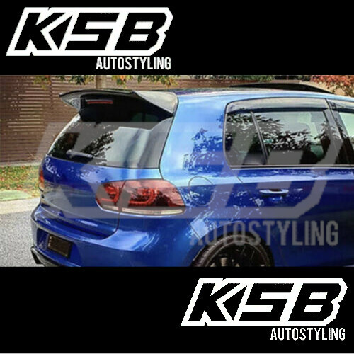 VW Golf MK6 GTD GTI R20 Osir Style Gloss Black Boot Spoiler 2008-2013 ...