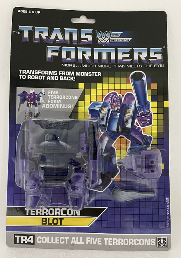Transformers G1 Carded Set Terrorcons Abominus reissue New Version MISB ...