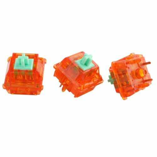 70x Lubed C3 Equalz Tangerine Linear Switches 62g 2025 NEW | eBay