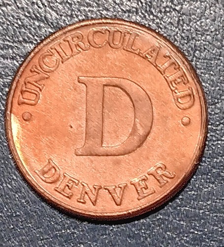2 United States 1789 Mint Token Coin Denver Colorado The Department Of ...