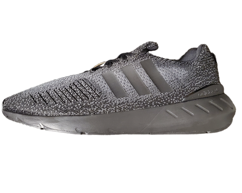 Adidas Originals Swift Run 22 Black Mens Lace Up Sneaker Athletic Shoes ...