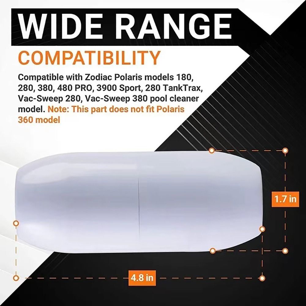 White Pool Hose Float D10 Hose Float for Zodiac Polaris Swimming Pool ...