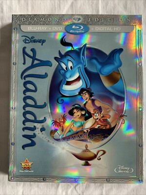 Aladdin (Blu-ray/DVD, 2015, 2-Disc Set, Diamond Edition) 786936844399| eBay