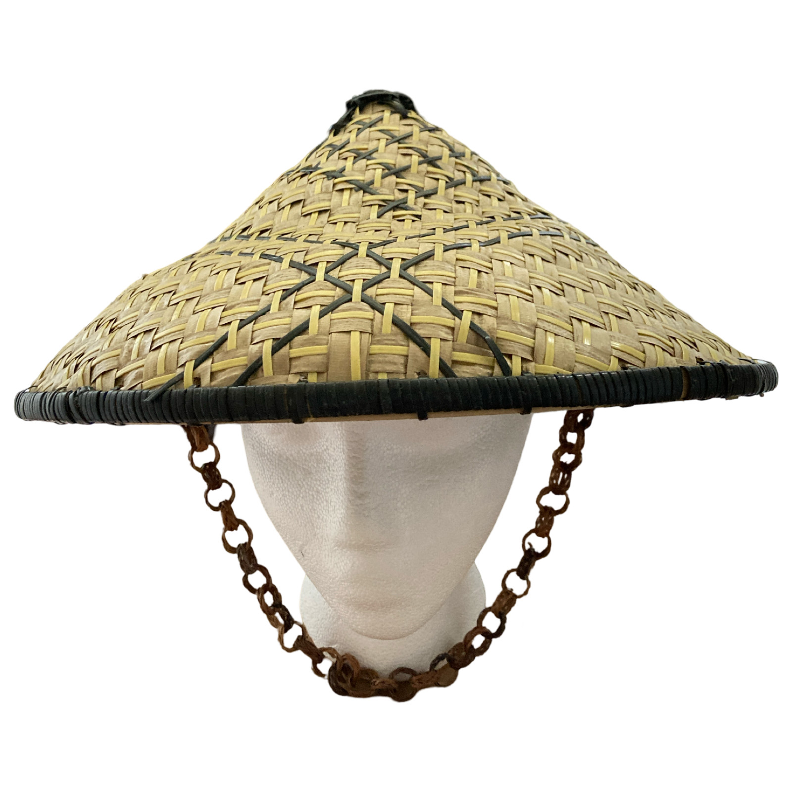 Asian Farmer Rattan-straw hat/decorative/functional - Gem