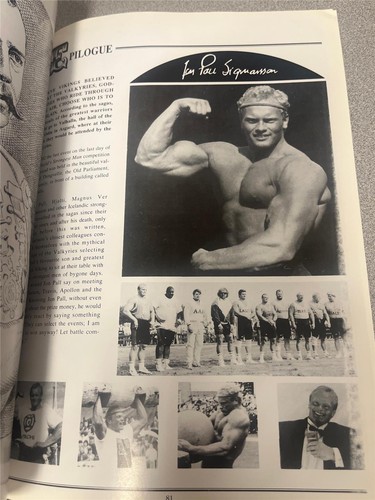 SONS OF SAMSON Volume 1 by David Webster strongman powerlifter muscle ...