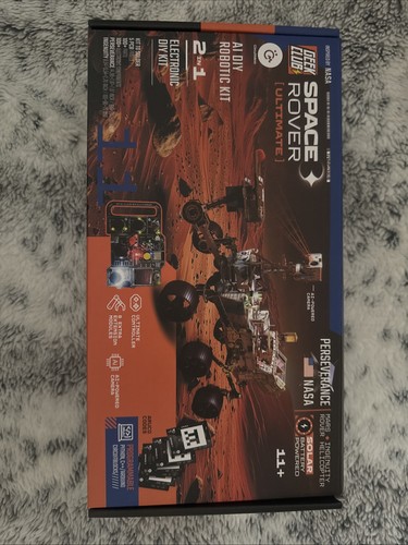 Geek Club Space Rover Perserverance, Ai DIY Robotic Kit + Artemis ...