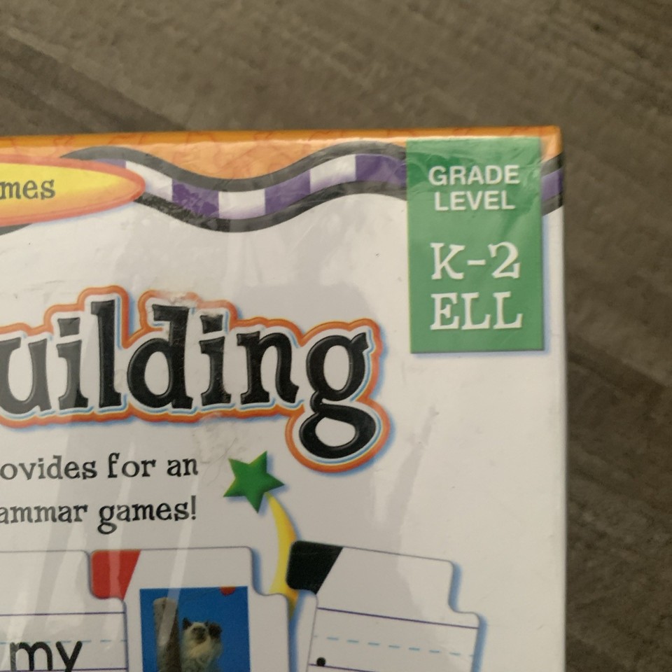 Sentence Building Open Ended Learning Games Early Literacy Resource | eBay