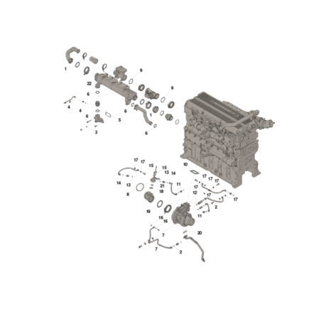 4352360 Engineering Cooler Kit for Cummins | eBay