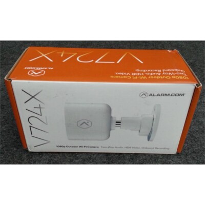 Alarm Dot Com V724X Outdoor Wi-Fi Camera 2MP 1920 x 1080 Full HD White ...