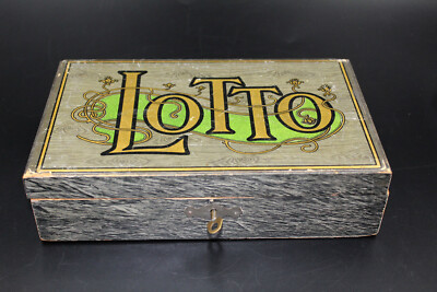 Very Beautiful Old Lotto Game IN Original Wooden Box | eBay Australia
