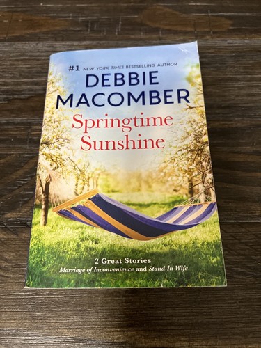 Debbie Macomber Paperback Book Springtime Sunshine 2 Great Stories | eBay