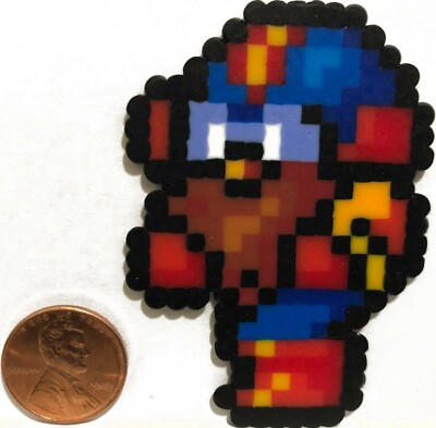 Cid Final Fantasy FFIV Mini Bead Sprite Perler Artkal Pixel Art Icon ...