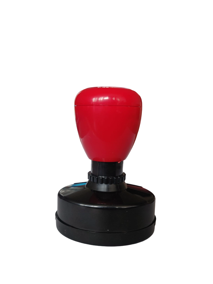 Round Custom Name Business Address Seals Company Self inking Rubber ...