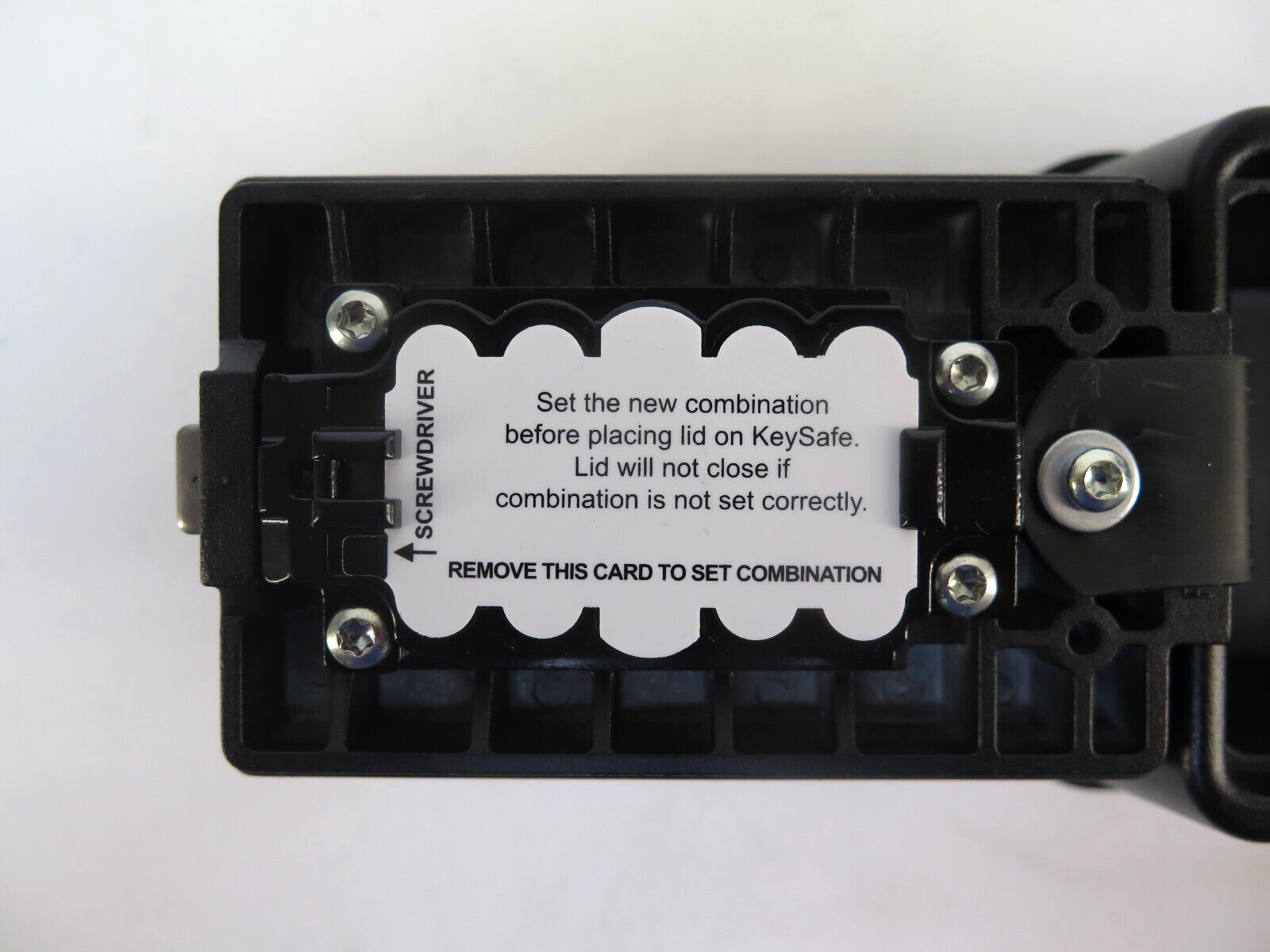 Kidde 2XLC6 StorAKey Lock Box Surface, Push Button, 5 Key Capacity ...