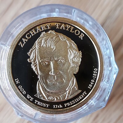 2009 S Zachary Taylor Presidential Dollar Proof from Proof Roll ANACS ...